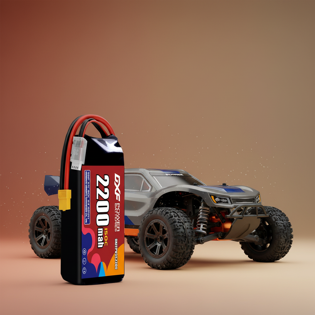 DXF 2200mAh 3S 150C 11.1V LiPo Battery | Premium FPV Power Pack